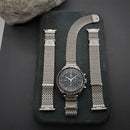 Forstner Komfit "JB" Mesh Watch Bracelet with Horned Ends